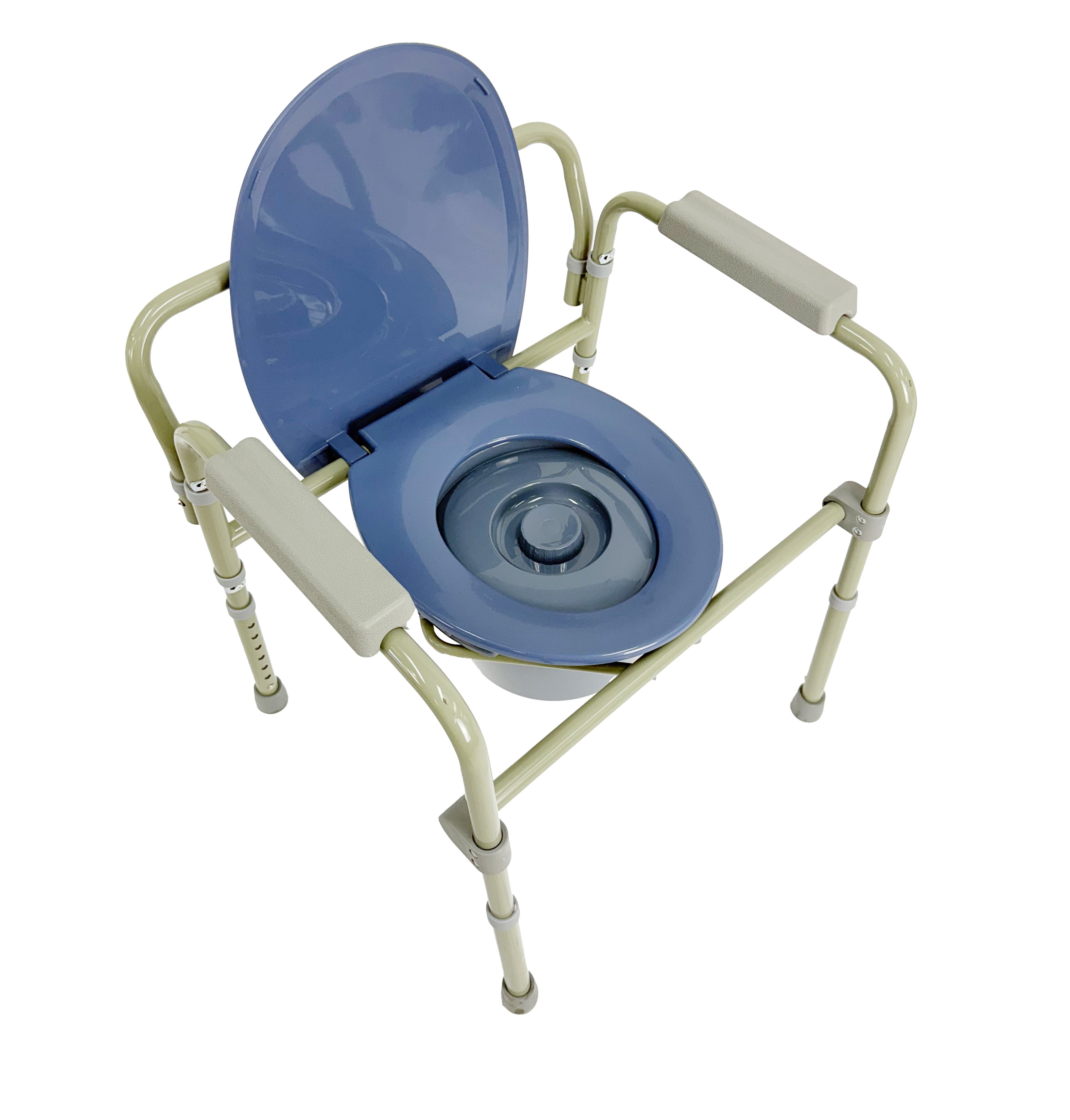 Comfort Care Deluxe Folding Commode – Back to sleep