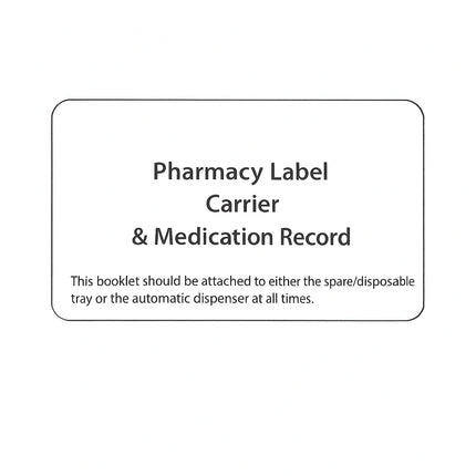 Pharmacy Holder and Label - TabTimer Careousel Automatic Pill Dispense – Back to sleep