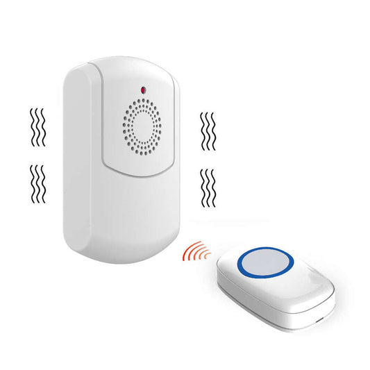 Tabtimer Vib-Ra-Bell - wireless doorbell & vibrating shaker receiver b ...