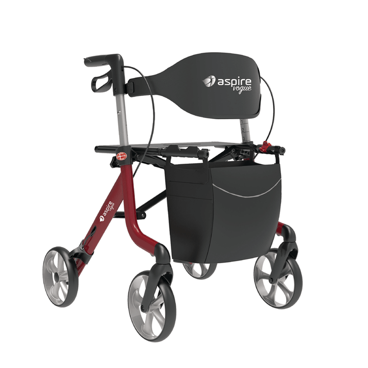 ASPIRE Vogue Lightweight 2 Aluminium Walker – Back to sleep