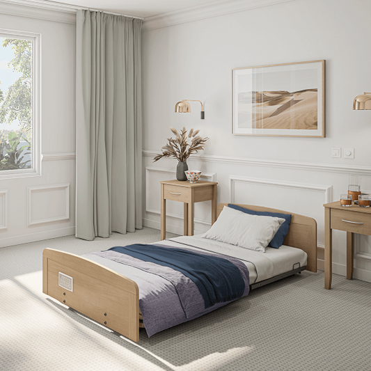 Aidacare FLX Floorline Bed – Back to sleep