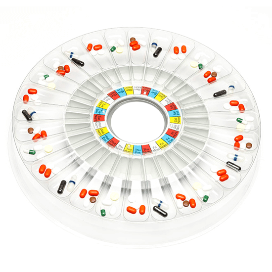 TabTimer Advance Careousel Automatic Pill Dispenser – Back to sleep