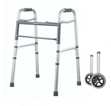 Aspire Walker Wheels (pair) for Side Folding Frame – Back to sleep